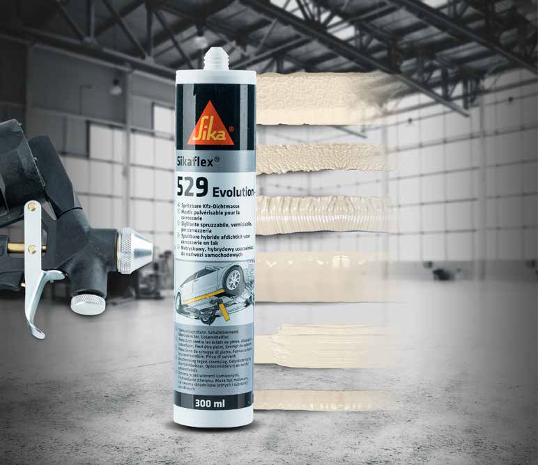 Sikaflex-529 Evolution ocker Kartusche